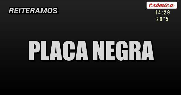 Crear placas rojas - Tu crónica como la de la TV